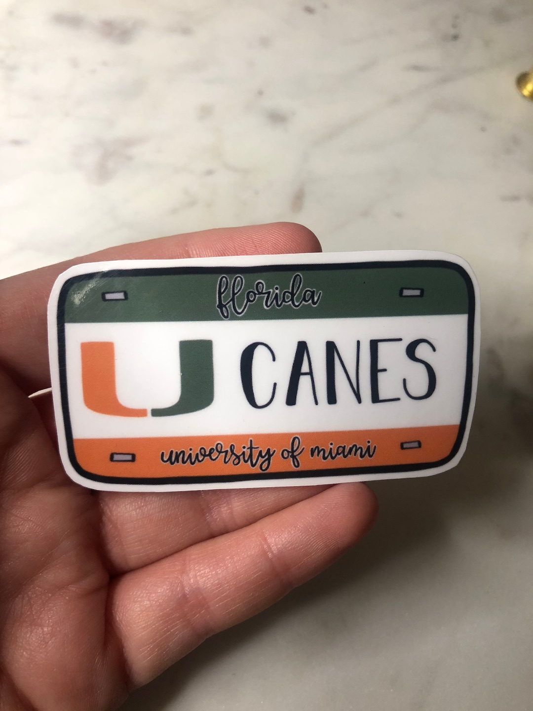 Miami Hurricanes Sticker Miami Sticker Hurricanes Sticker - Etsy
