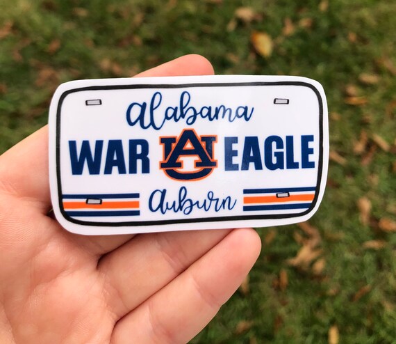 Auburn Sticker Alabama Sticker Auburn Tag - Etsy.de