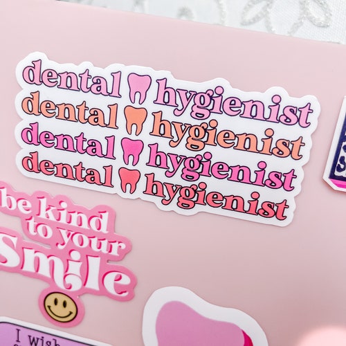 Dental Hygienist Sticker - Etsy