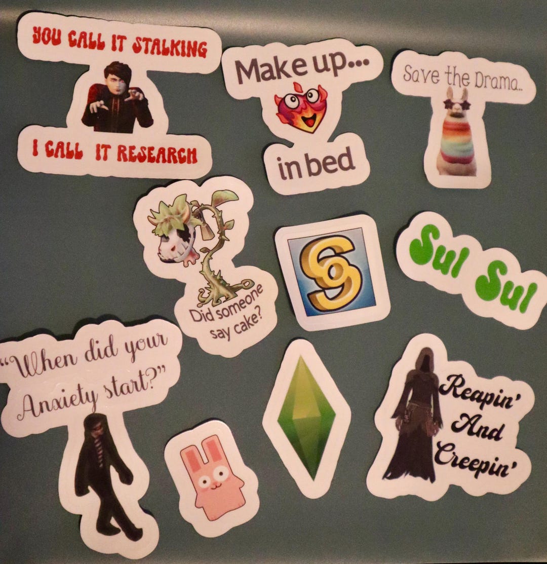 Sims 4 Stickers - Etsy