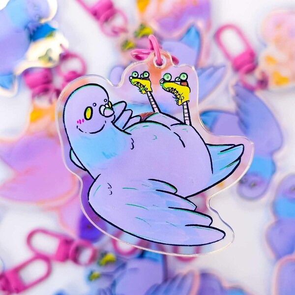 Acrylic Keychain - Etsy