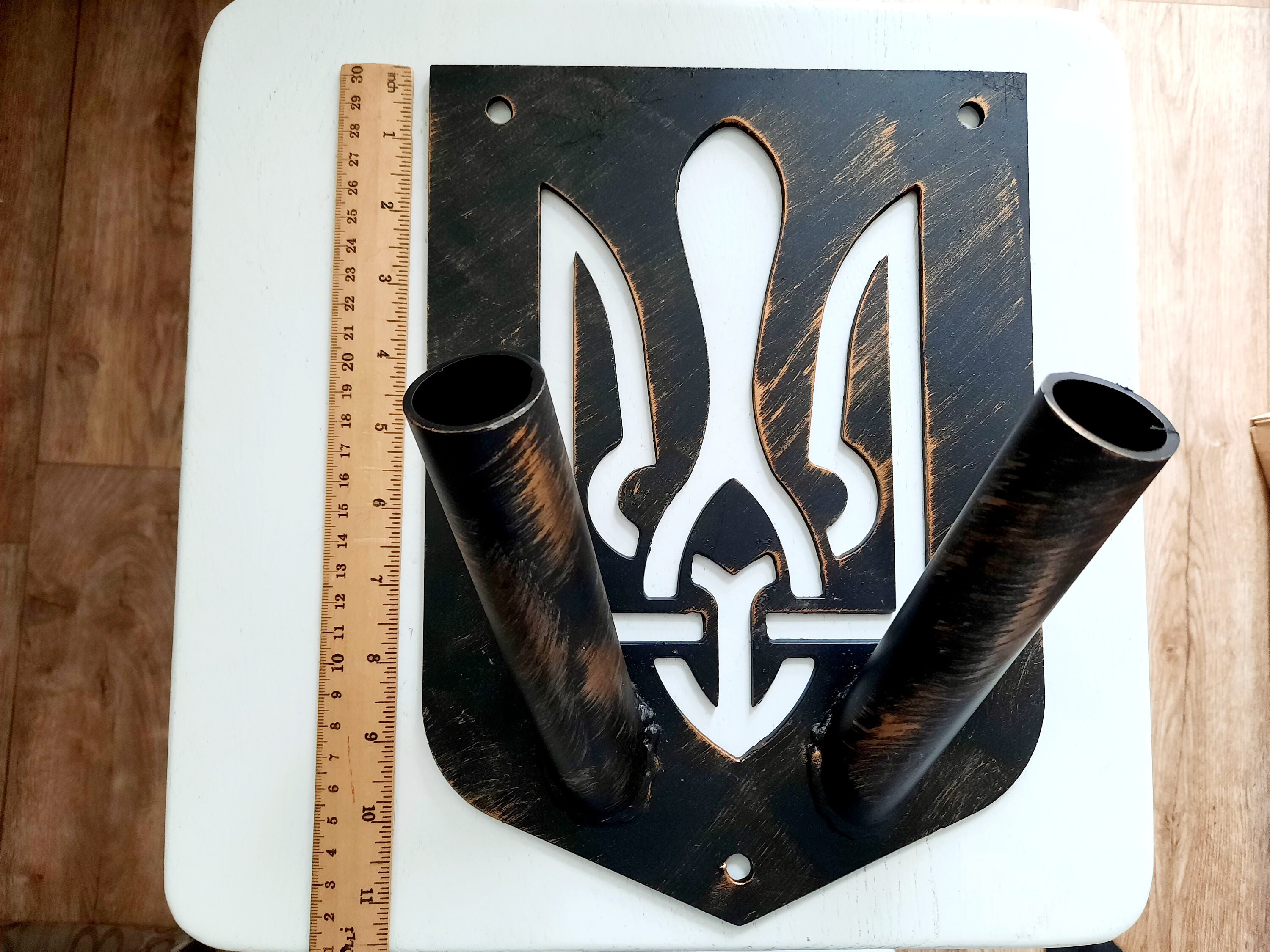 Garden Flag Stand Trident Flag Pole for Flag Ukraine - Etsy