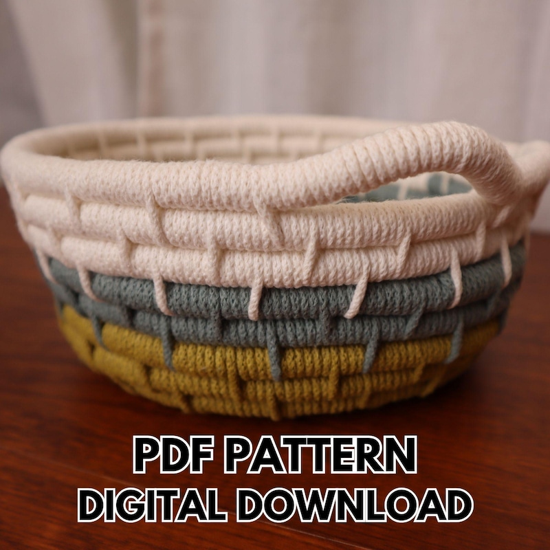 Coil Basket Patterns - Etsy