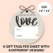 Printable Gift Tags for Handmade Gifts Downloadable PDF - Etsy