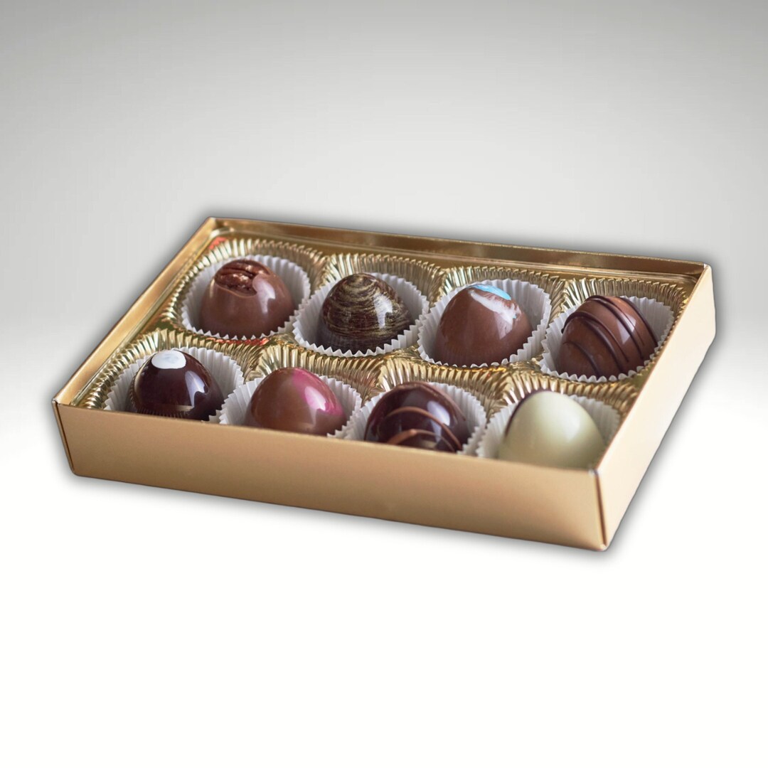 Signature Chocolate Truffle Gift Box, Birthday Gift, Valentine's Day ...