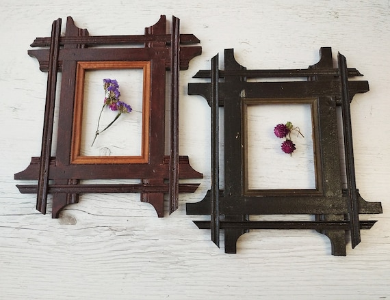 Vintage Wooden Frame Wall Decor Rustic Home Decor Antique - Etsy