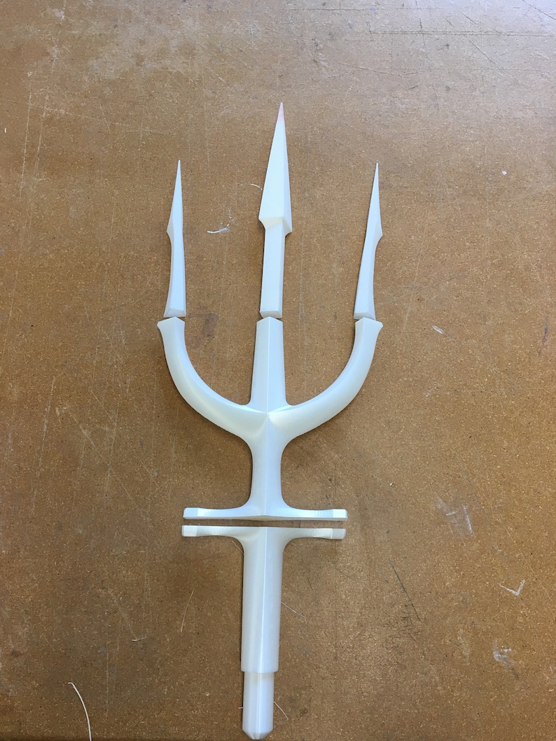 Aquaman Inspired Trident 3D Printed Pieces - Etsy
