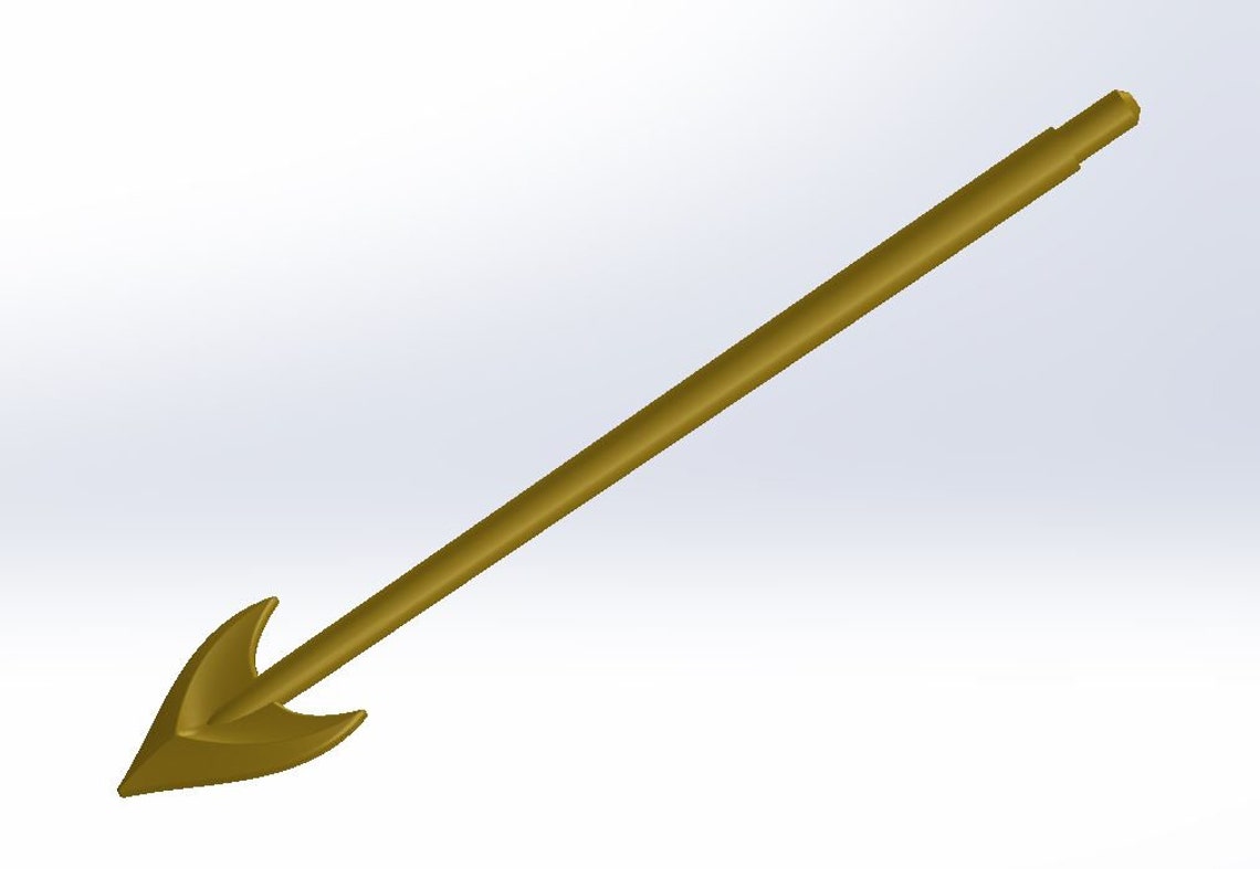 Aquaman Inspired Trident STL Files for 3D Printing - Etsy