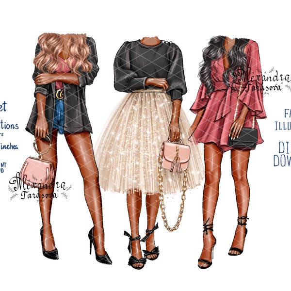 Fashion Clip Art - Etsy