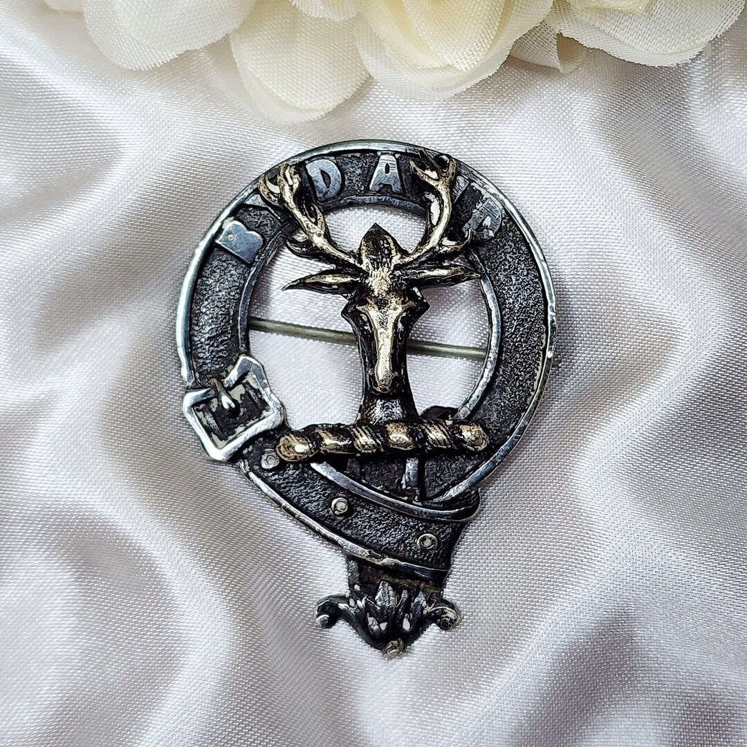 1960s Stag's Head Scottish Clan Cap Badge / Pin - Etsy