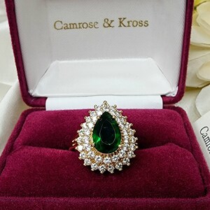 Camrose and Kross JBK Jackie Kennedy Collection Gold Tone Simulated ...