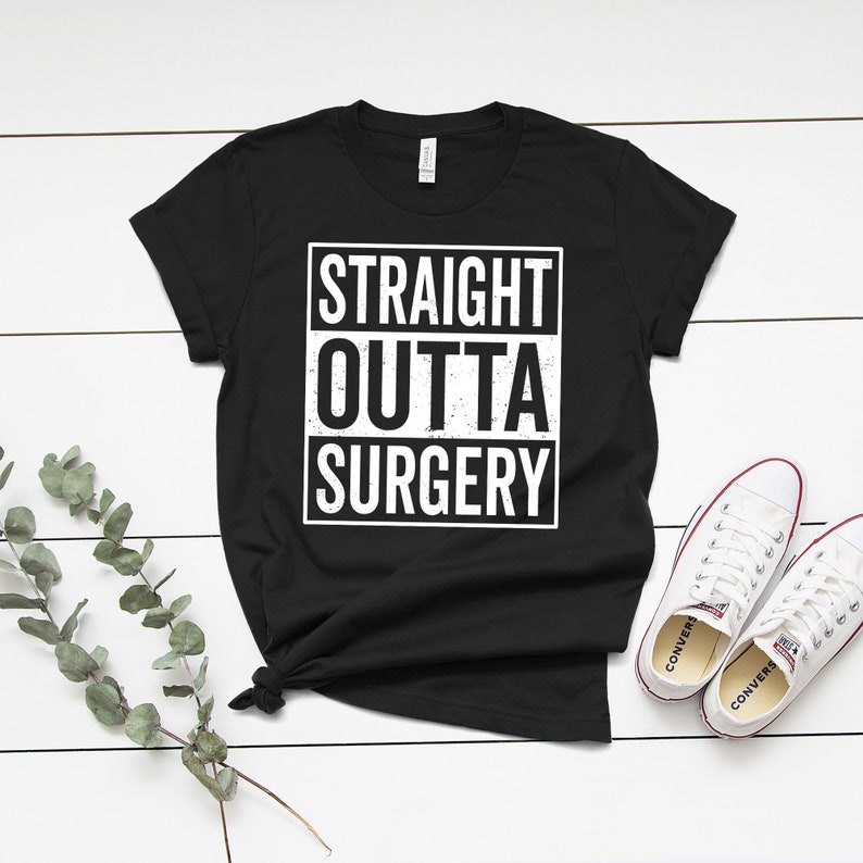 Straight Outta Surgery Patient Recovery T-shirt Gifts for Men - Etsy