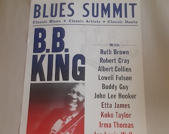 Bb King Concert Poster | Etsy