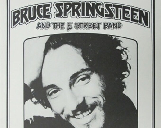 1975 Bruce Springsteen Original Concert Poster Paramount Theatre ...