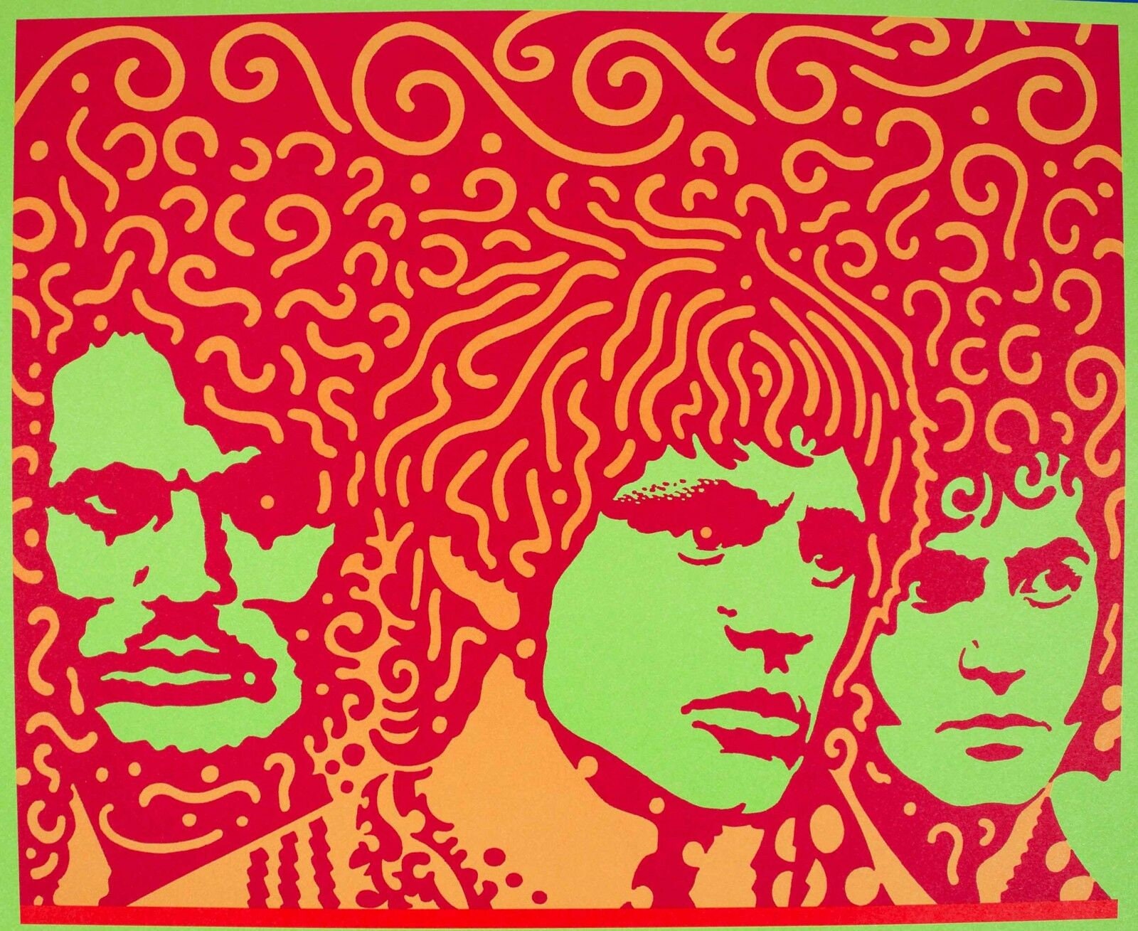 2005 Cream Reunion at Royal Albert Hall Original Concert Poster/spot ...