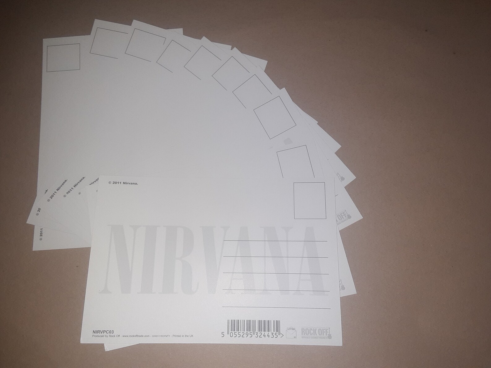 NIRVANA Officially Licensed Postcard - Vestibule - Etsy