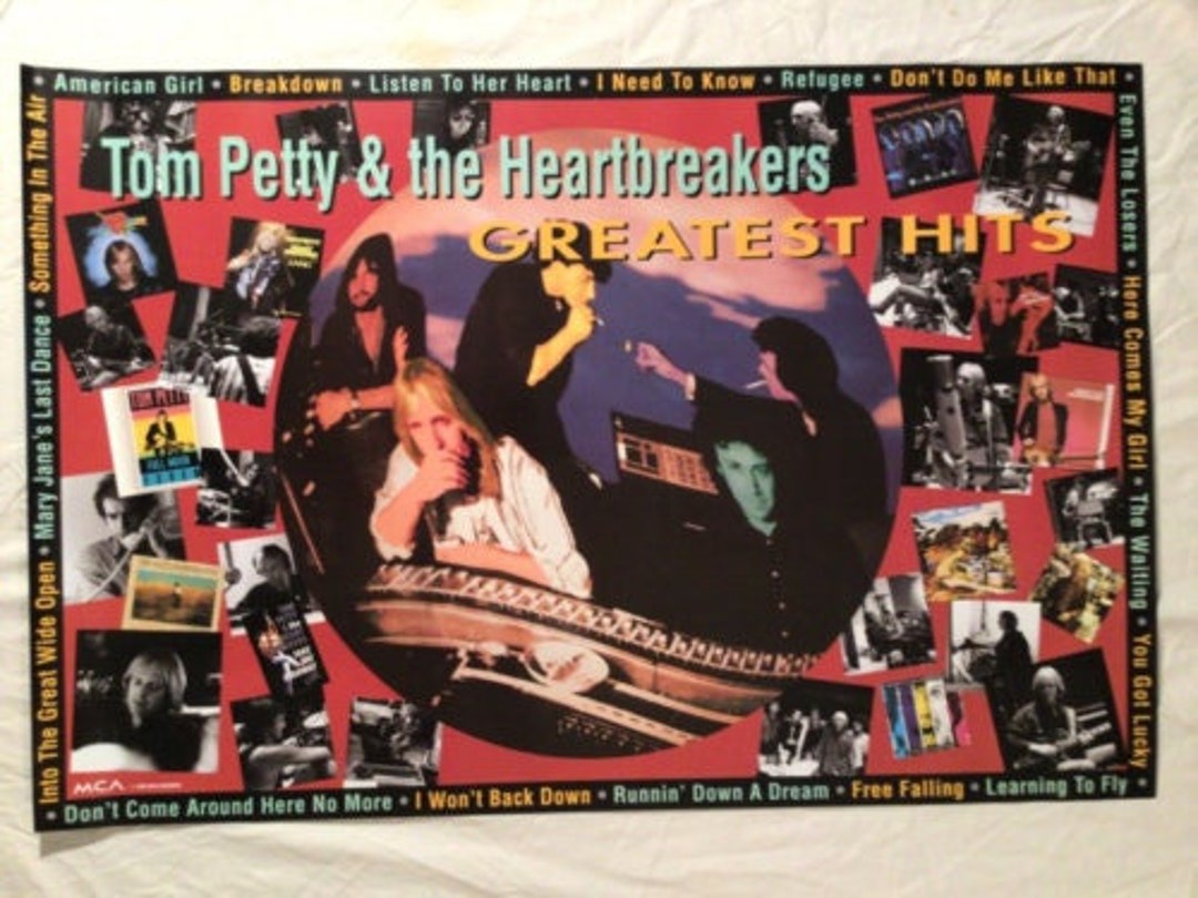 1993 Tom Petty and the Heartbreakers MCA Record Company Original Promo ...