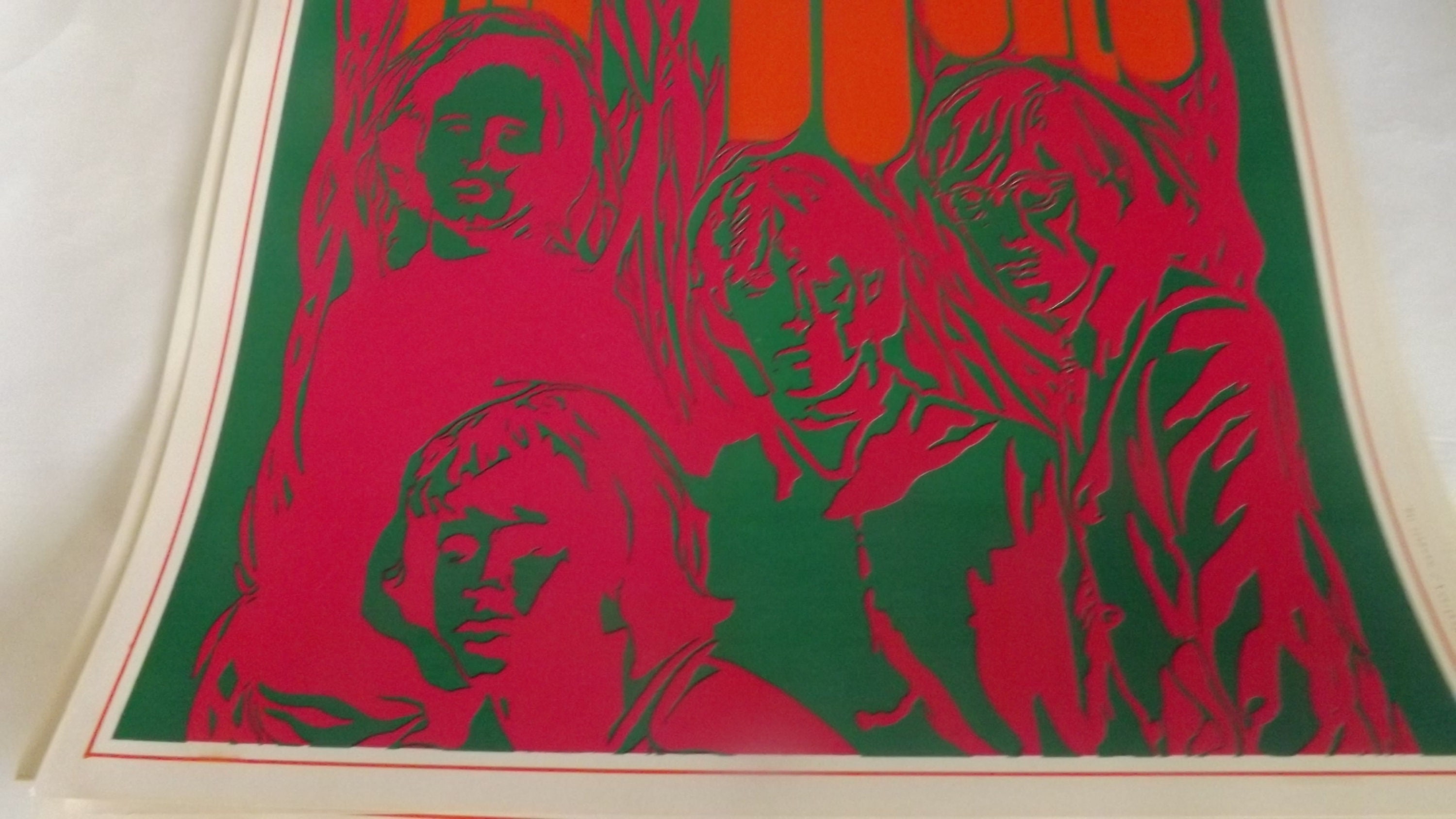 1967 the Doors Saladin Head Shop Original Concert Poster > Rare Offsett ...