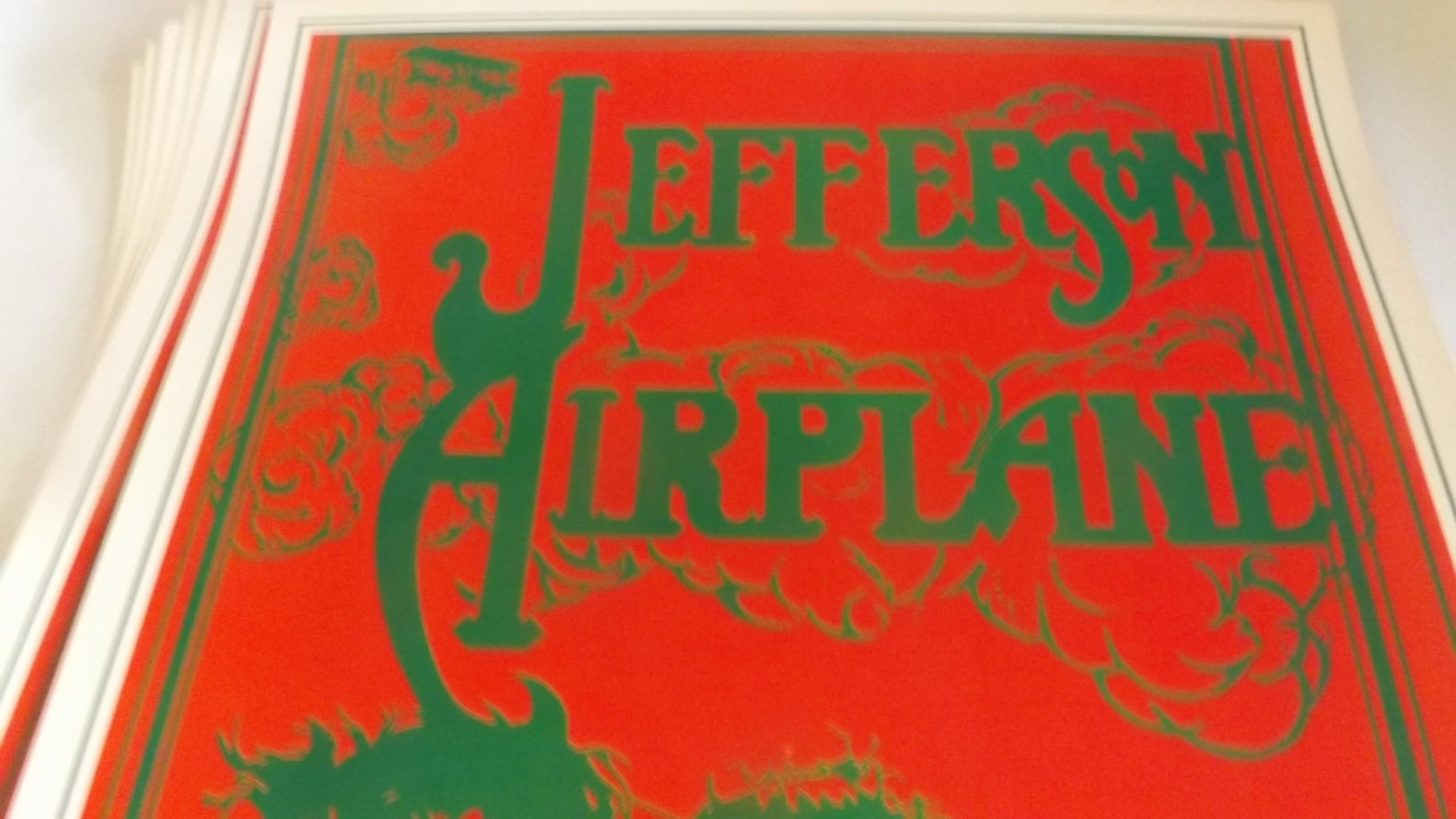 1967 Jefferson Airplane Lithograph Original Concert Poster at - Etsy