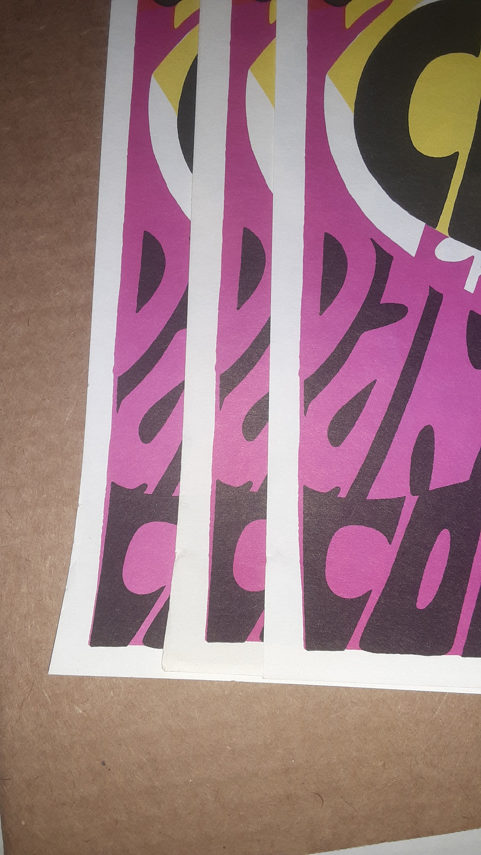 1967 Jimi Hendrix Experience Original Concert Poster Jim Salzer ...