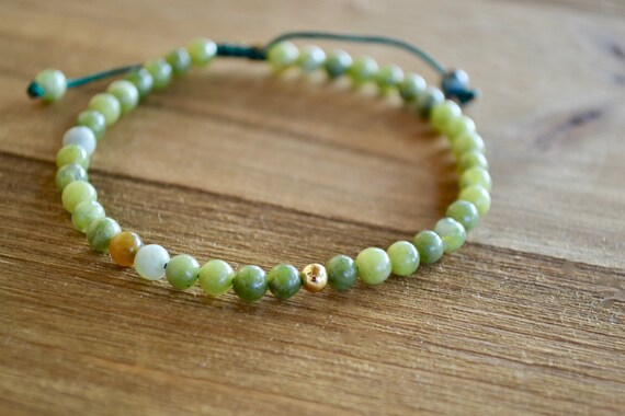 Jade pure 14 Karat Jade Bracelet Lucky Bracelet Jade Bracelet jade Healing Bracelet Etsy Canada