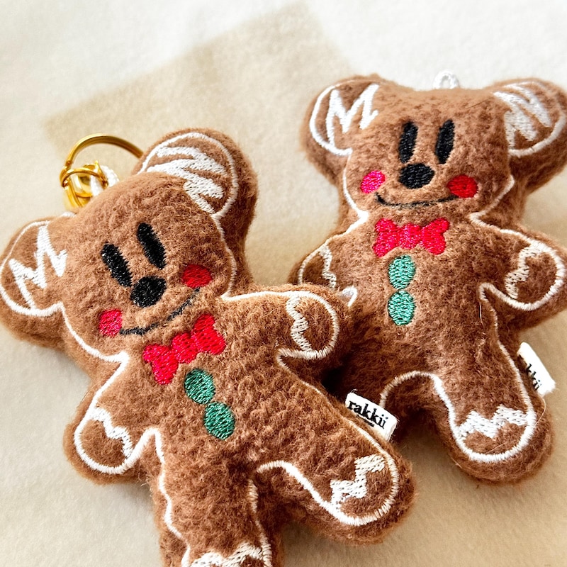 Gingerbread House Plush Keychain - Etsy Australia