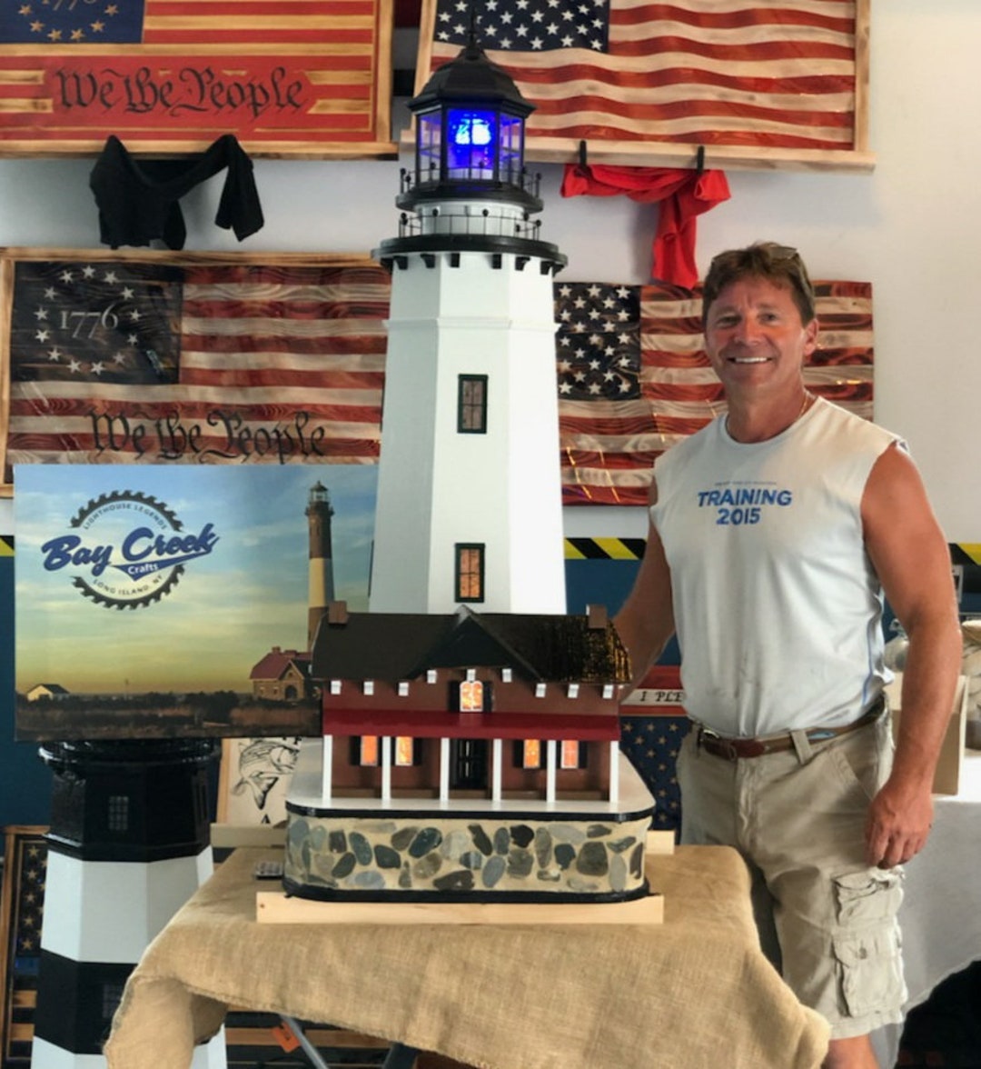 St Simons Island Custom Made Lighthouse/personalized Lighthouse/ Pick ...