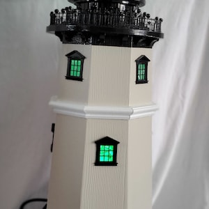 Replacement Lighthouse Top 14" Custom/solar Lighthouse Tops/ Lighthouse ...