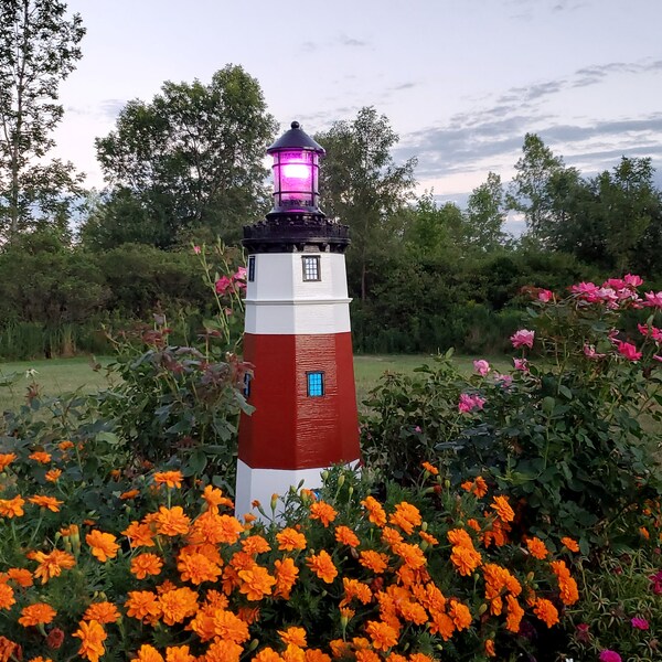 Outdoor Lighthouse Solar - Etsy