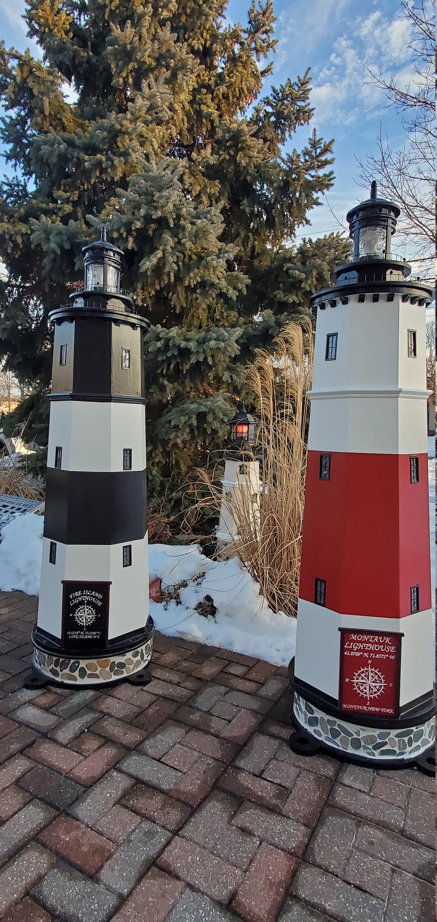 Custom Built Lighthouses 7 and 8 Feet Starting at 999. Contact for ...