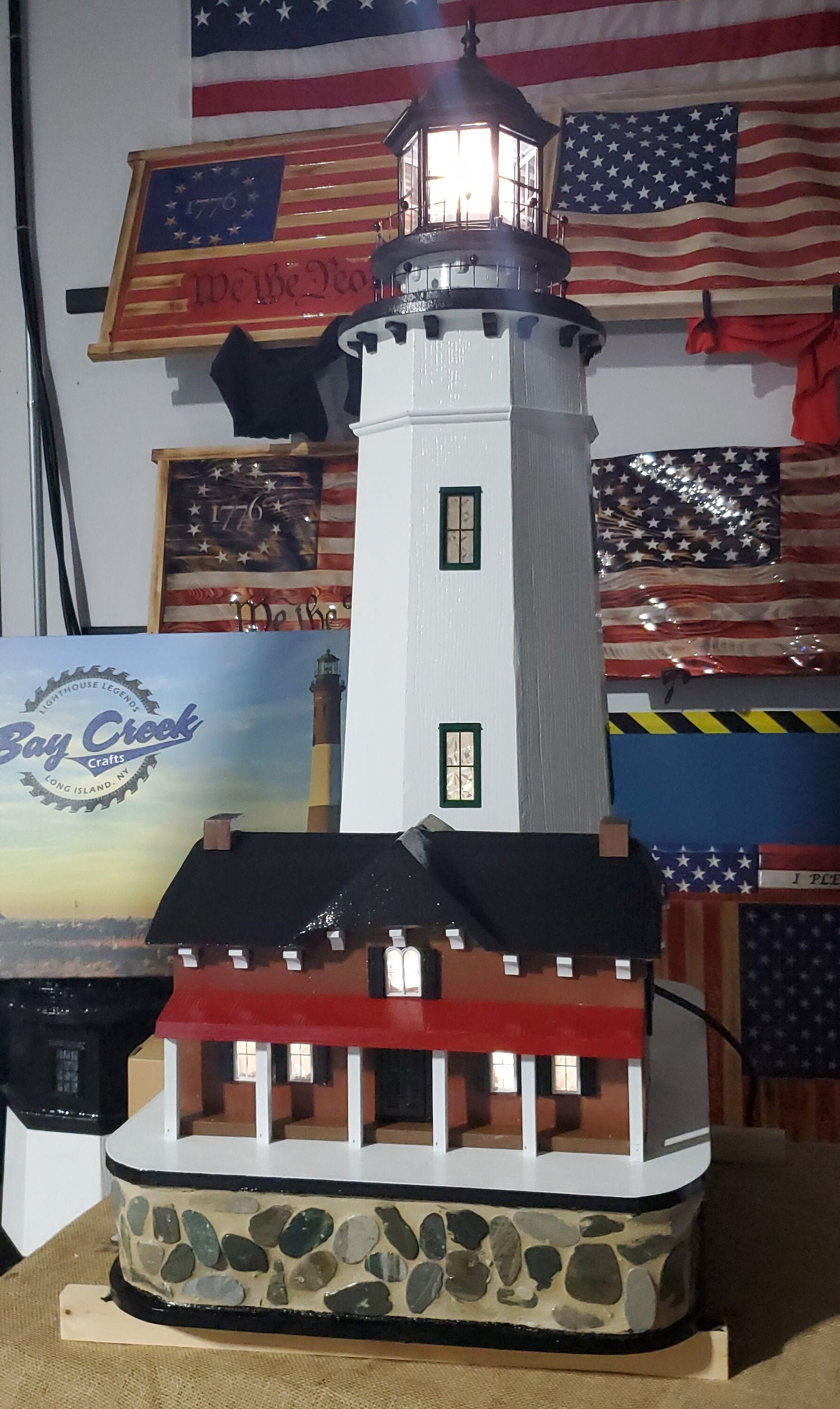 St Simons Island Custom Made Lighthouse/personalized Lighthouse/ Pick ...
