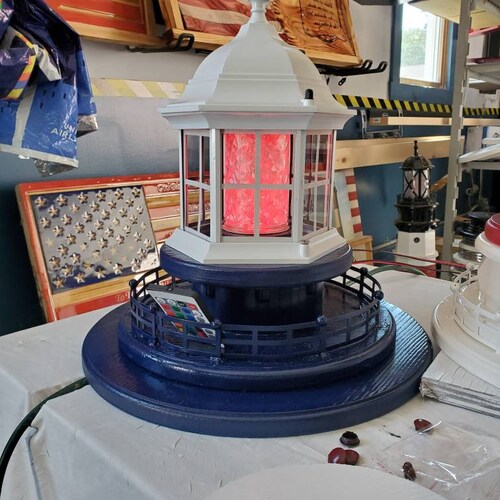 Replacement Lighthouse Top 12 Wide 16h/solar - Etsy