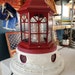 Replacement Lighthouse Top 14" Custom/solar Lighthouse Tops/ Lighthouse ...