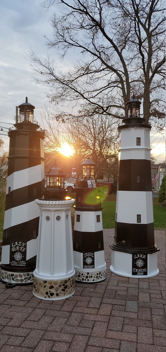 Custom Built Lighthouses 7 and 8 Feet Starting at 999. Contact - Etsy