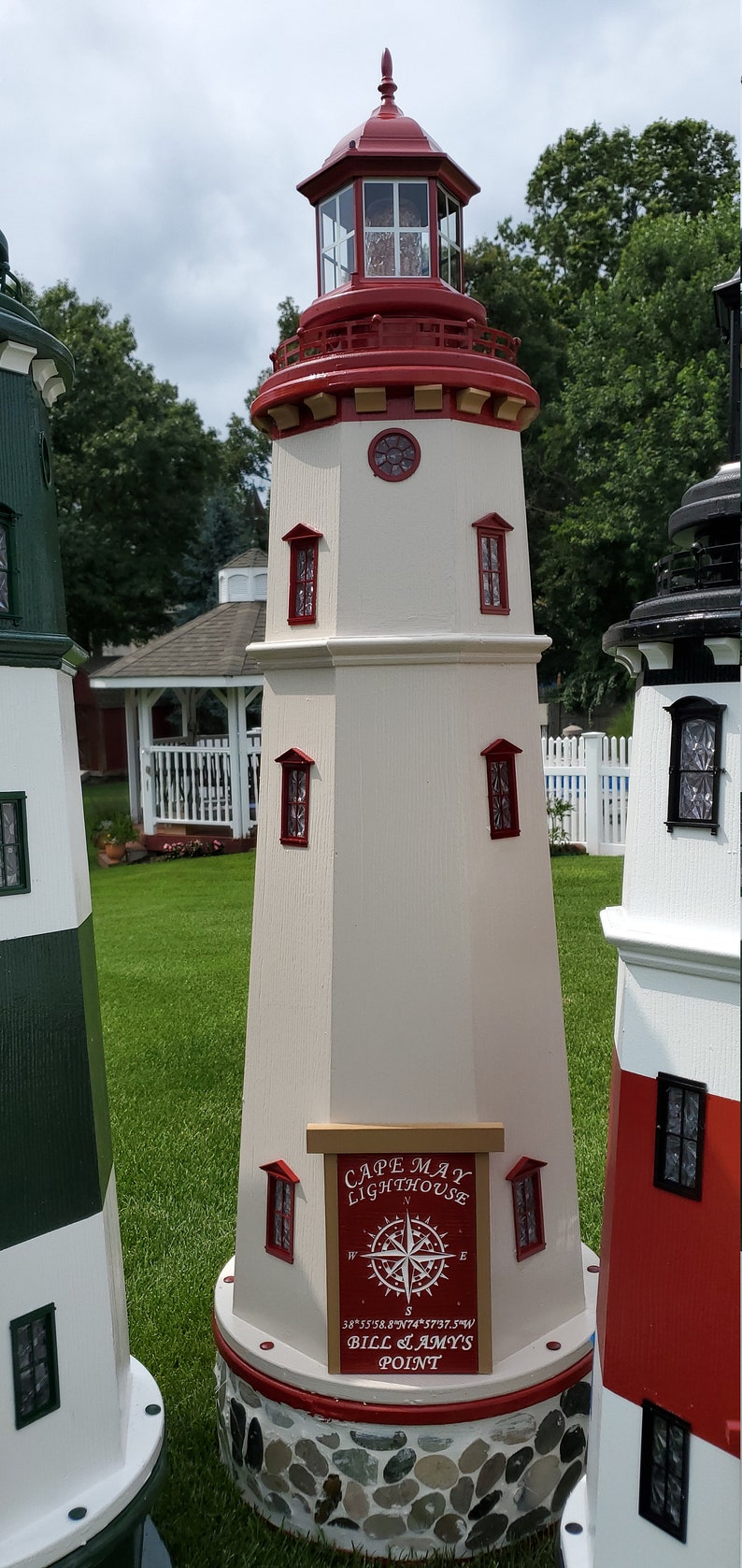 6 Foot Custom Made Lighthouses. Montauk Fire Island Split - Etsy