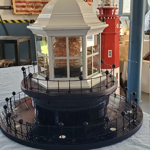 Replacement Lighthouse Top 14" Custom/solar Lighthouse Tops/ Lighthouse ...