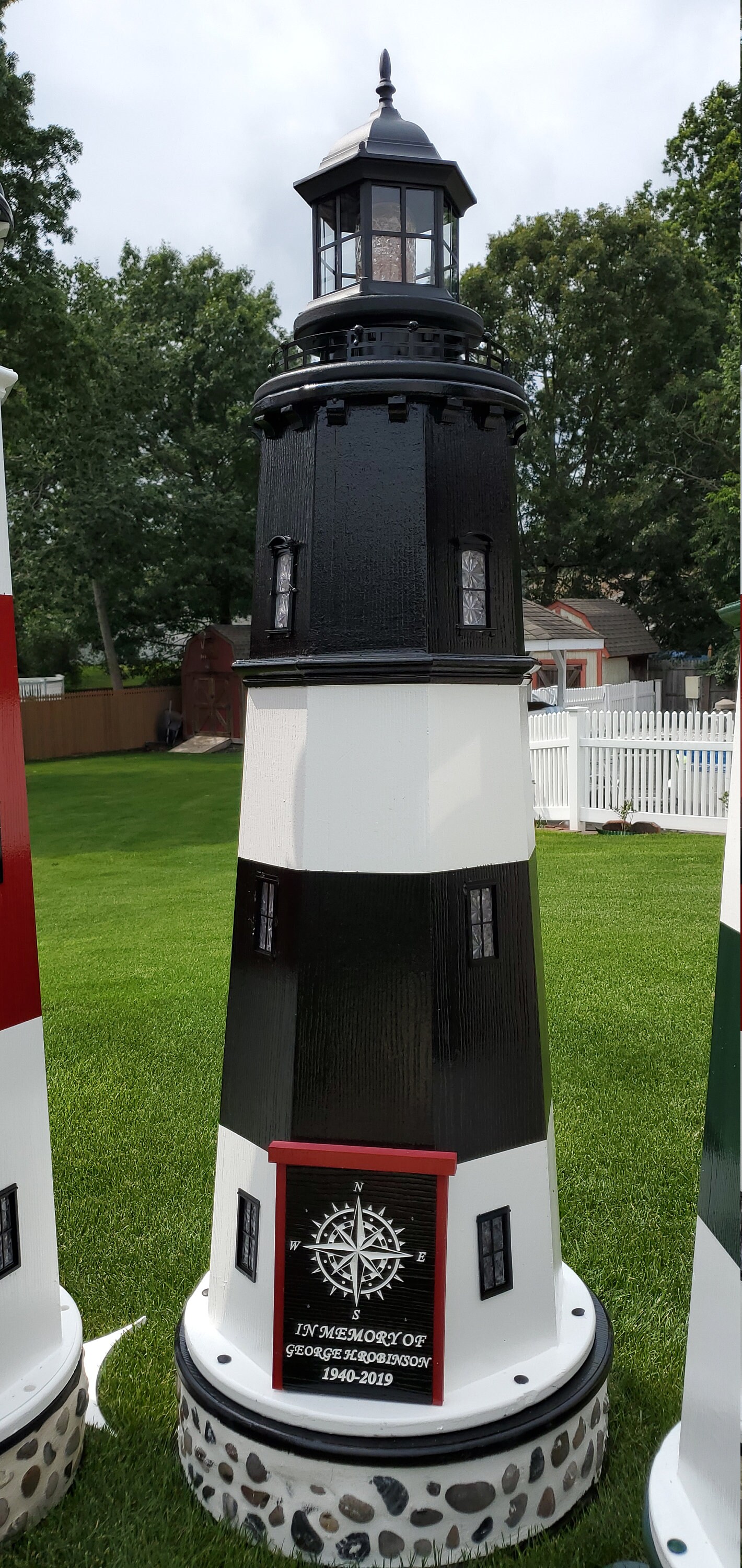 6 Foot Custom Made Lighthouses. Montauk, Fire Island, Split Rock Any ...