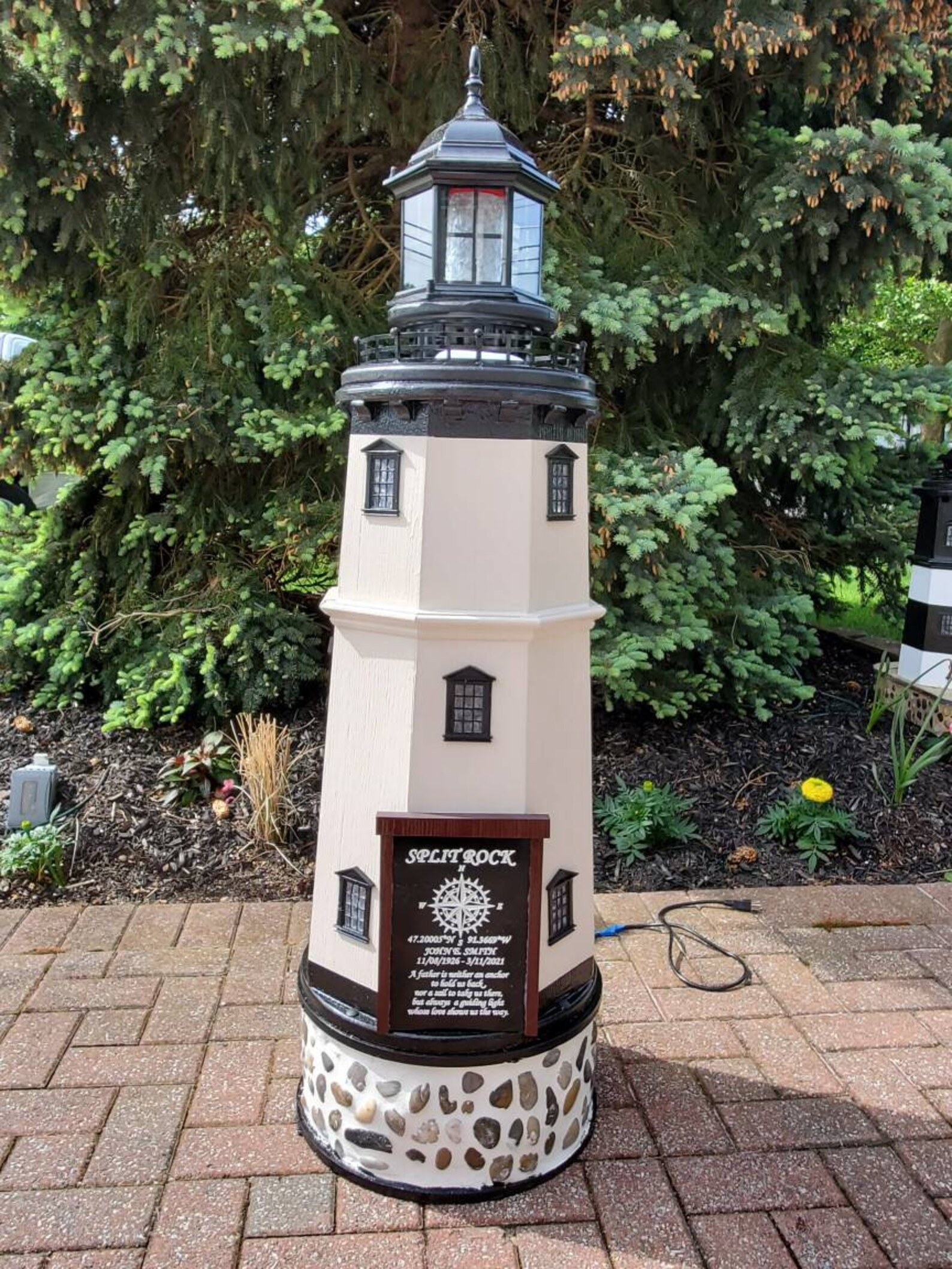 6 Foot Custom Made Lighthouses. Montauk, Fire Island, Split Rock Any ...