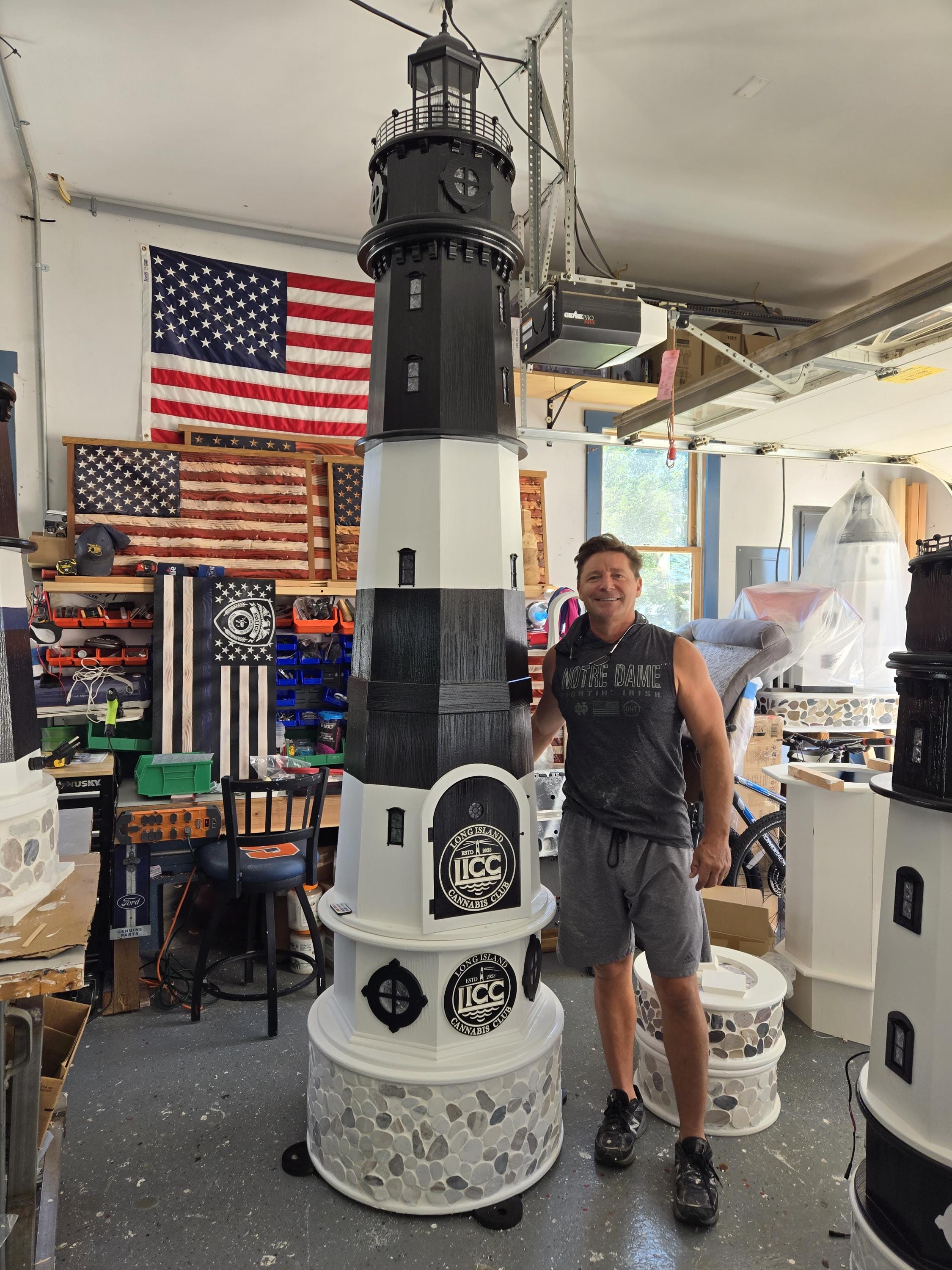 Custom Built Lighthouses. 10 Foot Plus. Starting at 1799. Made to Order ...