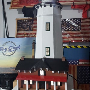 St Simons Island Custom Made Lighthouse/personalized Lighthouse/ Pick ...