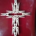 Miniature Mini Clothespin Cross Wall Art Trivet - Etsy