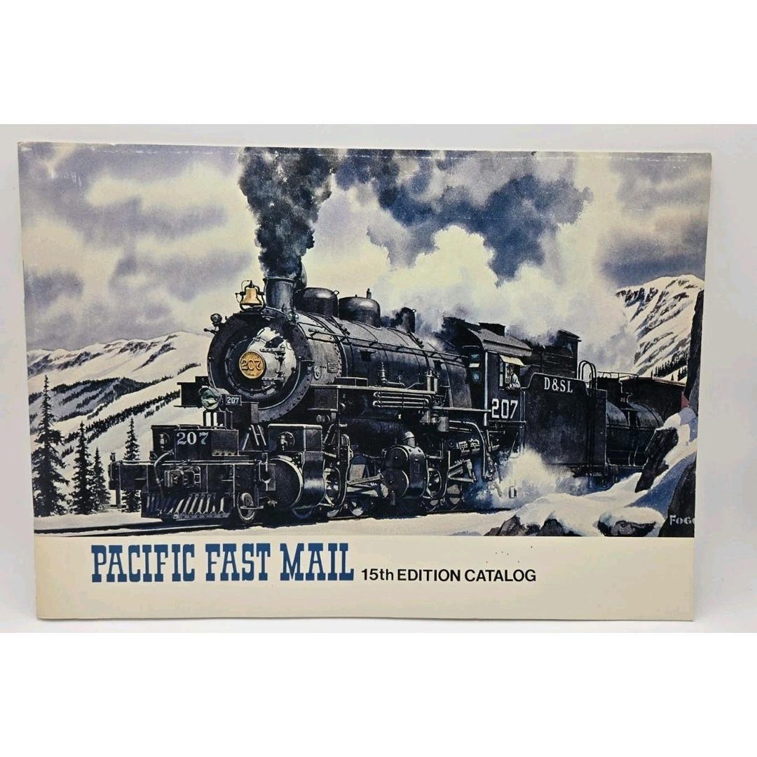 Pacific Fast Mail Catalog 15th Edition PFM 1980 AND Bonus Back Order ...