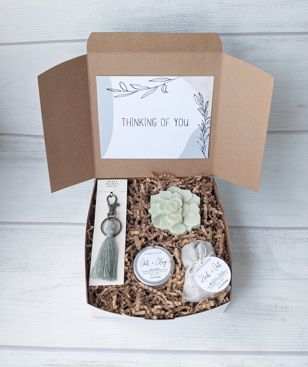 Sage Green Minimalist Abstract Gift Box - Etsy