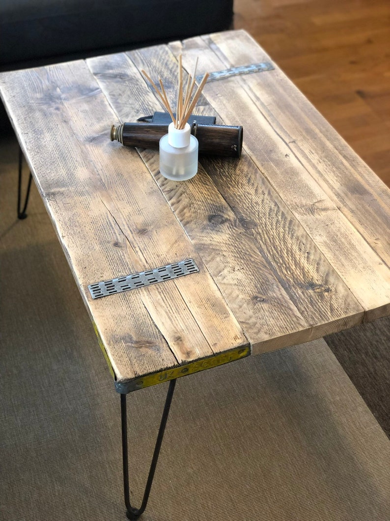 Reclaimed Timber Coffee Table - Etsy