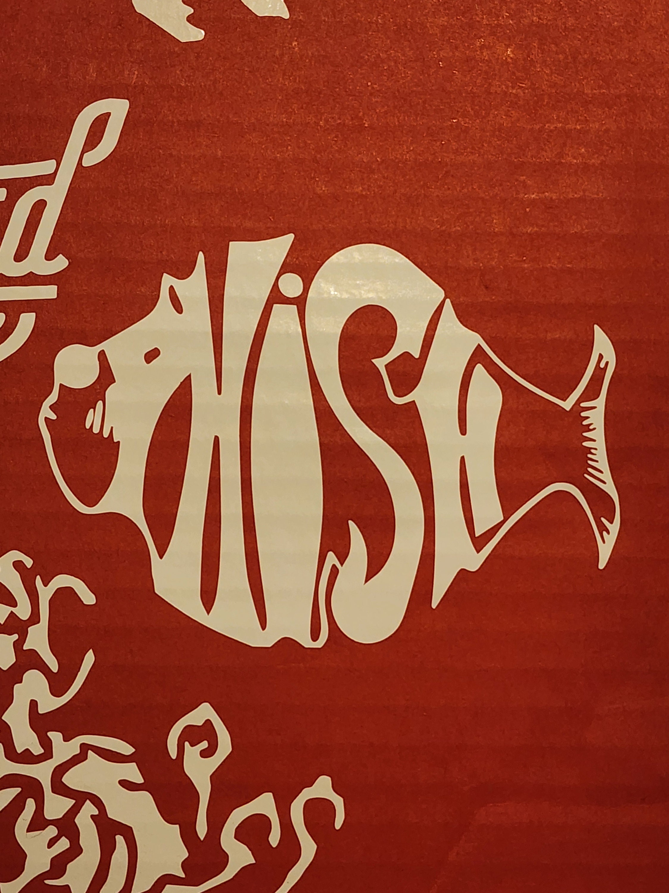 Large Phish Logo Phish Sticker By Christopher Wojcicki Pixels