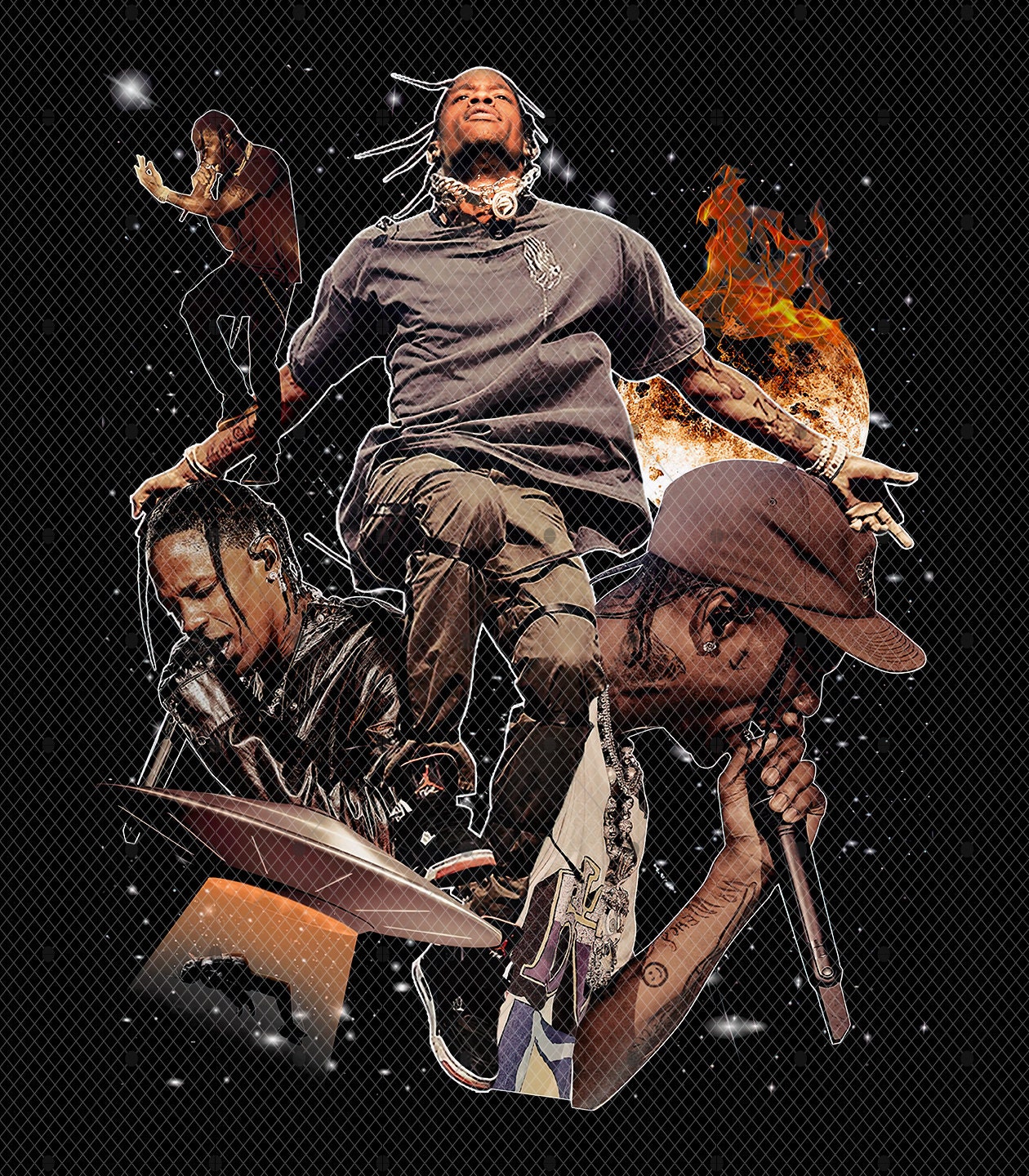 Travis Scott Png, Travis Scott Tour 2023, Png File, Travis Scott Design ...