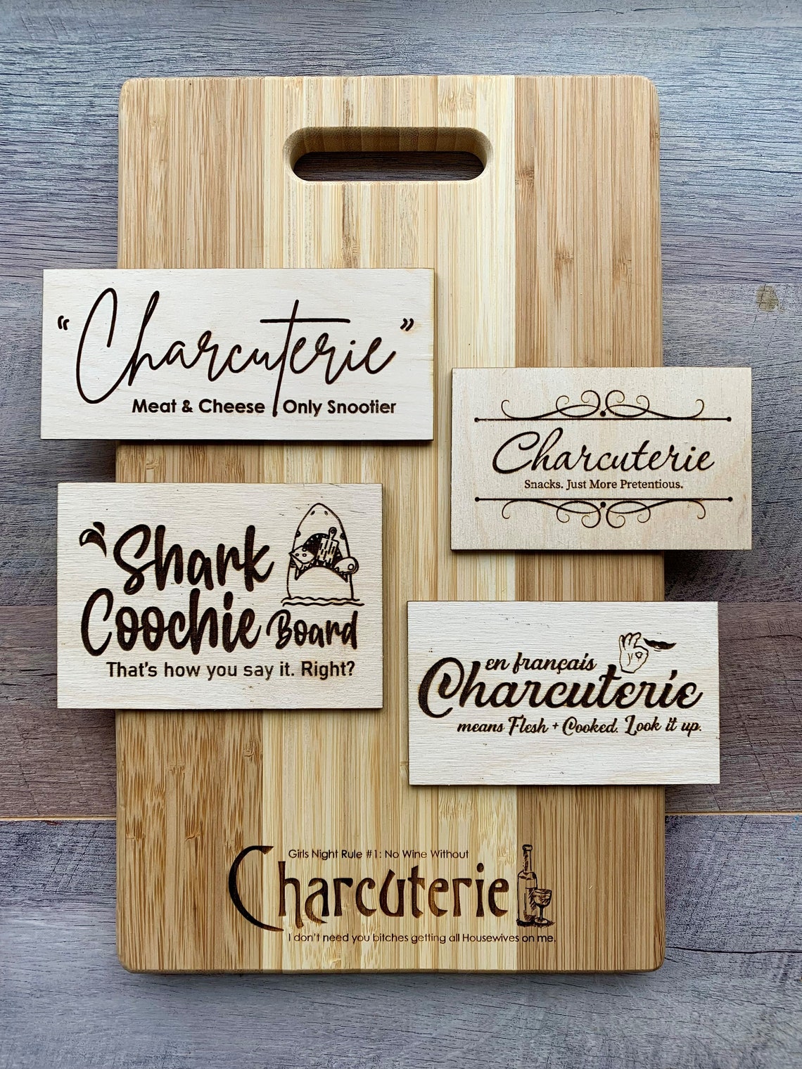 Charcuterie Board SVG File Bundle Charcuterie Board - Etsy