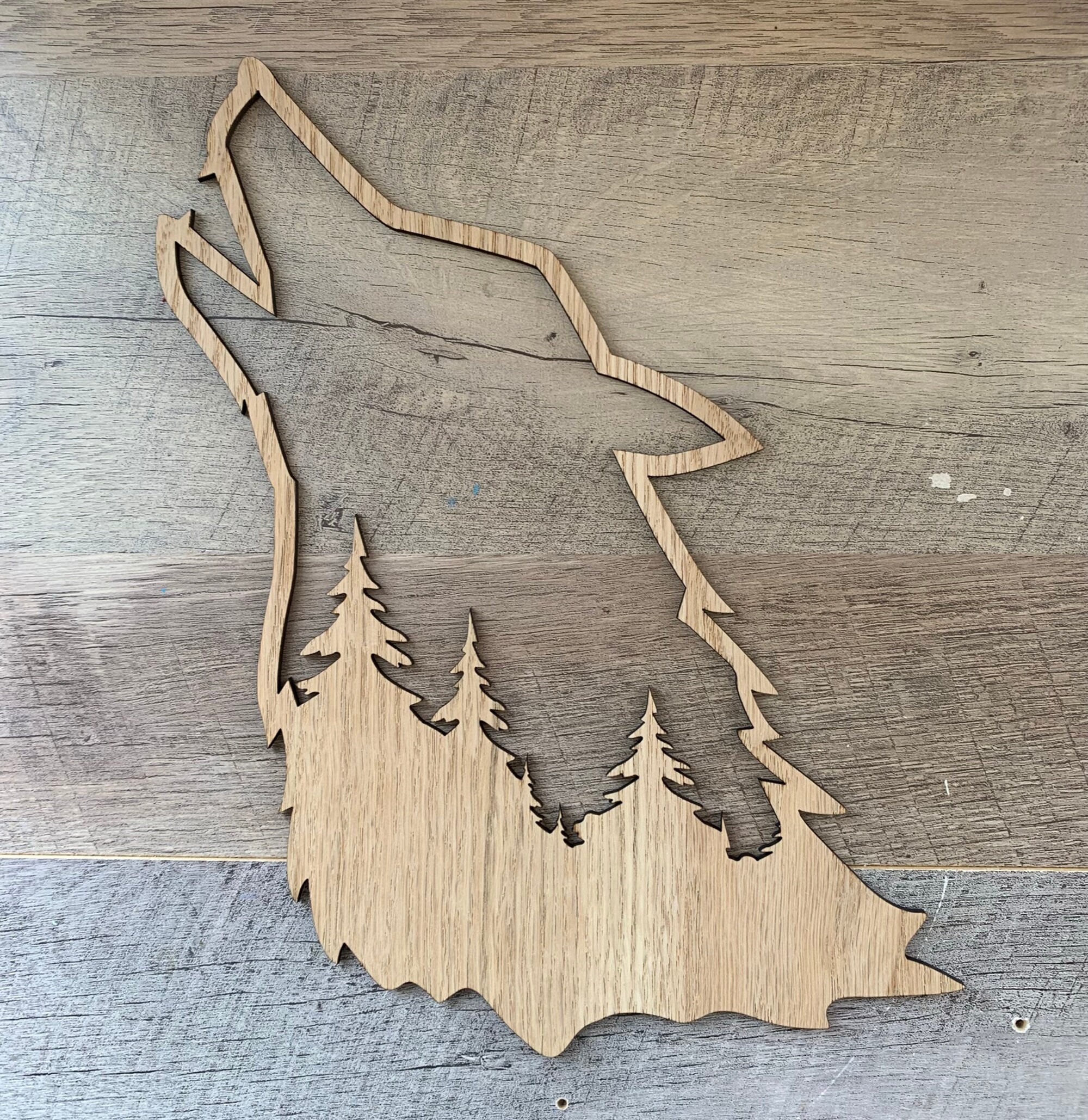 Layered Wolf SVG File Multi Layer Svg File Multi-layer Wolf - Etsy Canada