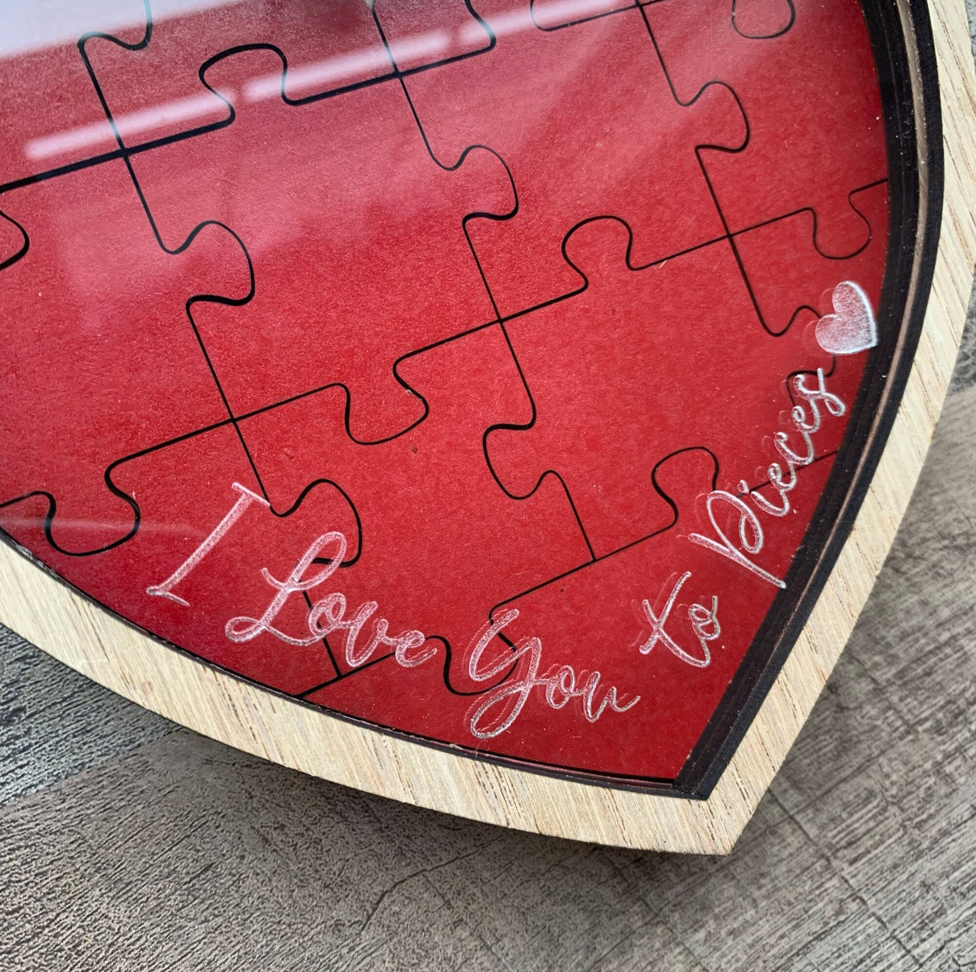 Valentine Puzzle SVG File Valentines Day Puzzle Digital File - Etsy UK