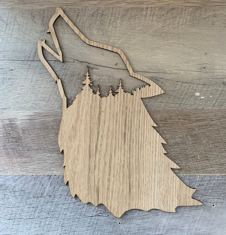 Layered Wolf SVG File Multi Layer Svg File Multi-layer Wolf - Etsy